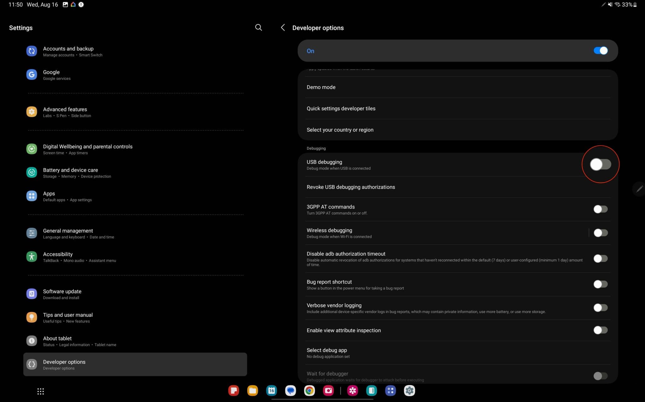Galaxy Tab S9: Enable USB Debugging - Technipages