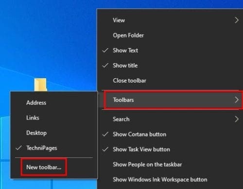 Windows 10: How to Give the Taskbar a Name - Technipages