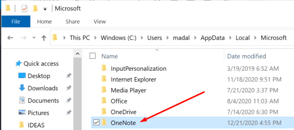 Fix OneNote Error: We Couldn't Open That Location - Technipages