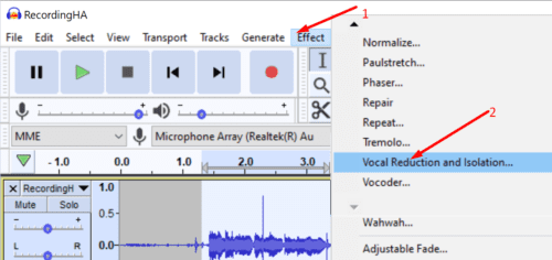 Audacity: How to Remove Vocals, Noise and Echo - Technipages