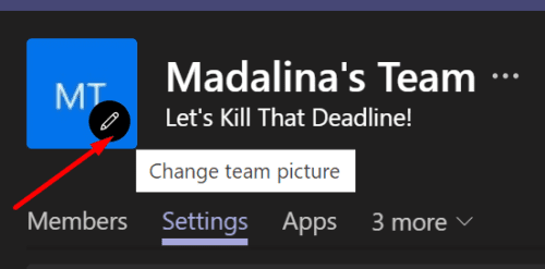 Microsoft Teams: How to Change the Team Image - Technipages