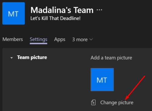 Microsoft Teams: How to Change the Team Image - Technipages