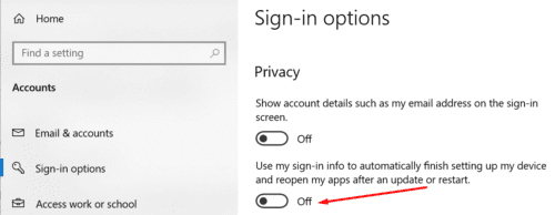 Windows 10: Disable You're About to Be Signed Out - Technipages