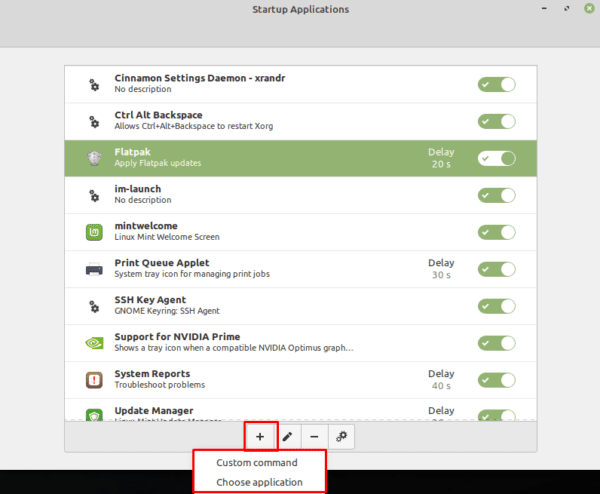 Linux Mint: How to Configure Which Applications Start When the Computer ...