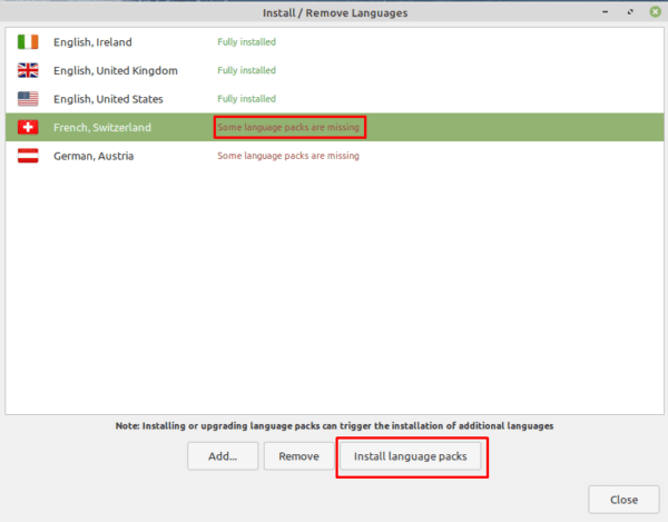 Linux Mint: How to Add or Remove Language Packs - Technipages