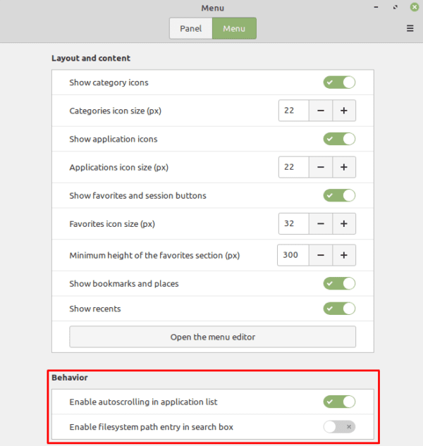 Linux Mint: How to Configure the Menu Applet - Technipages