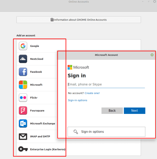 Linux Mint: How To Sign Into Your Online Accounts - Technipages