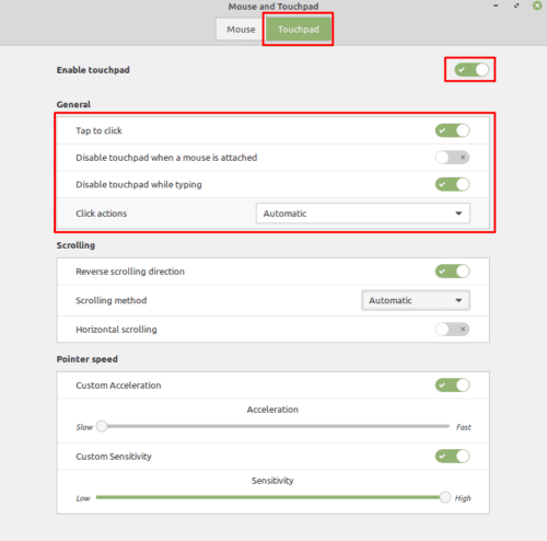 Linux Mint: How to Configure a Laptop Touchpad - Technipages