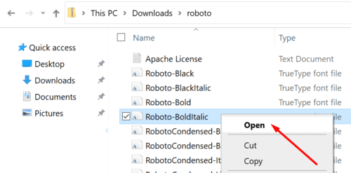 Windows 10: How to Install TrueType Fonts - Technipages