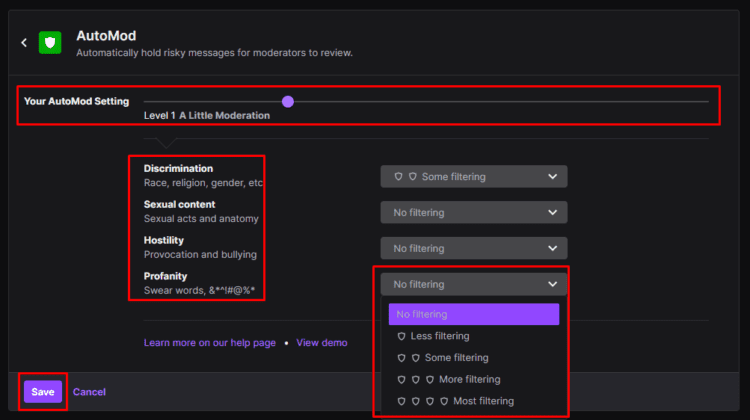 Twitch.tv: How to Configure Automod for Your Twitch Chat - Technipages
