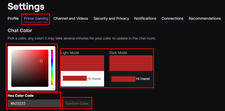Twitch.tv: How to Change Your Colour in Twitch Chat - Technipages