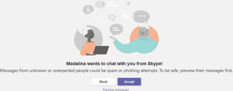 Microsoft Teams: How to Connect to Skype Users - Technipages