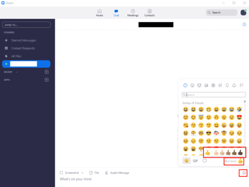 Zoom: How to Change the Skin Tone of Reaction Emoji - Technipages