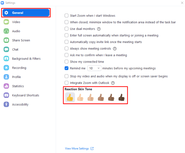 Zoom: How to Change the Skin Tone of Reaction Emoji - Technipages