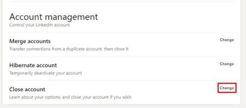 How to Close Your LinkedIn Account - Technipages