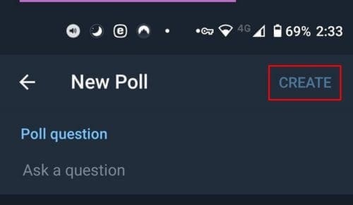 Telegram: How to Create a Poll Question - Technipages