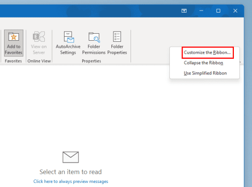 Outlook 365 Home Menu is Missing: 6 Best Fixes - Technipages
