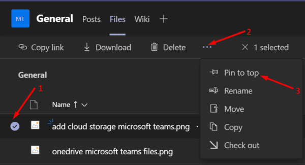 Microsoft Teams: How to Organize Your Files - Technipages