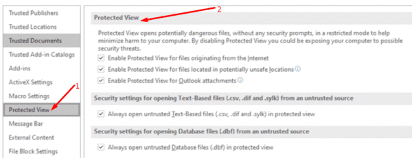 What Does 'Protected View' Mean? - Technipages