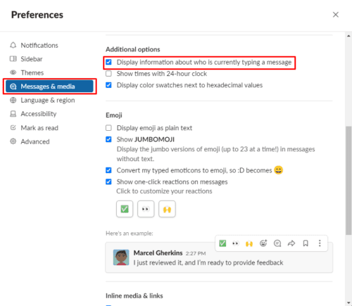 Slack: How To Hide Who Is Currently Typing a Message - Technipages