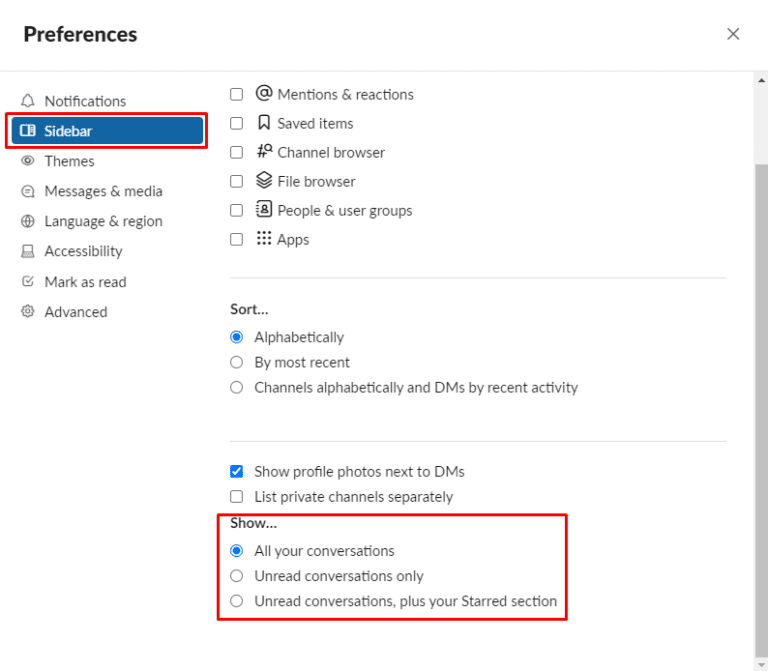 Slack: How To Only See Channels Which Have Unread Messages in the ...