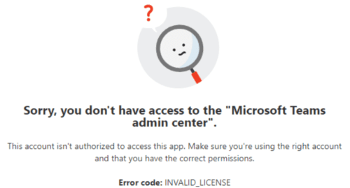 Microsoft Teams Admin Center Not Working - Technipages
