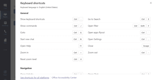 Fix MS Teams Keyboard Shortcuts Not Working - Technipages