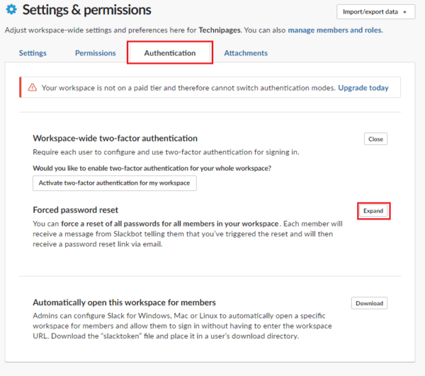 Slack: How to Force All Members of Your Workspace to Change Their ...