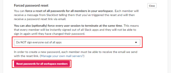 Slack: How to Force All Members of Your Workspace to Change Their ...