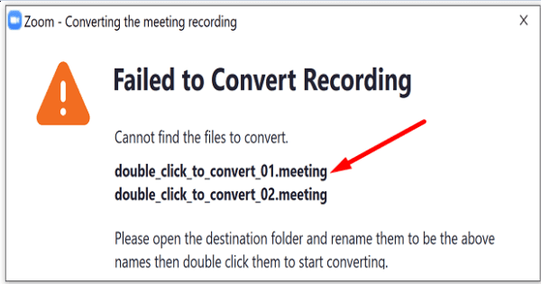 Fix Zoom Failed to Convert Recording Error - Technipages