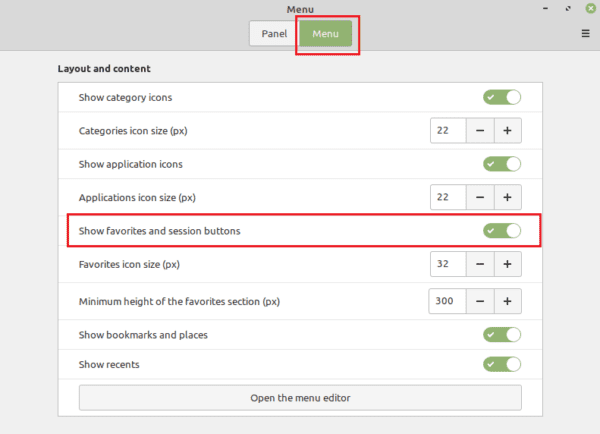 Linux Mint: How to Add and Remove Items from the Favorites Menu ...