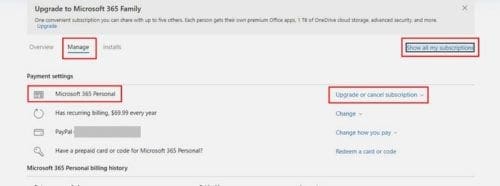 How to Cancel Your Microsoft Premium Subscription - Technipages