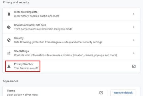 Google Chrome: What Does Privacy Sandbox Do? - Technipages
