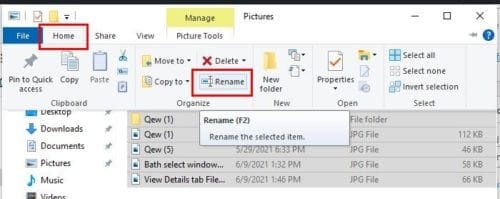 How to Rename Multiple Windows 10 Files Simultaneously - Technipages