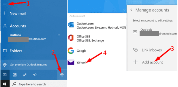 Fix Yahoo Mail Error 0x8019019a on Windows 10 - Technipages