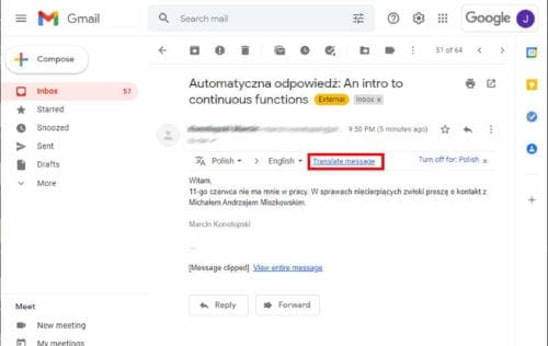 Gmail: How to Translate Email - Technipages