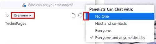 How to Use the Chat in Zoom - Technipages