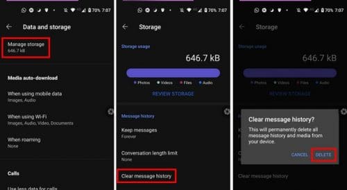How to Erase Sent Messages on Signal - Technipages