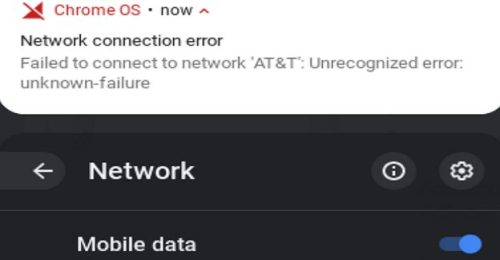 Fix Chromebook: Unrecognized Error, Unknown Failure - Technipages