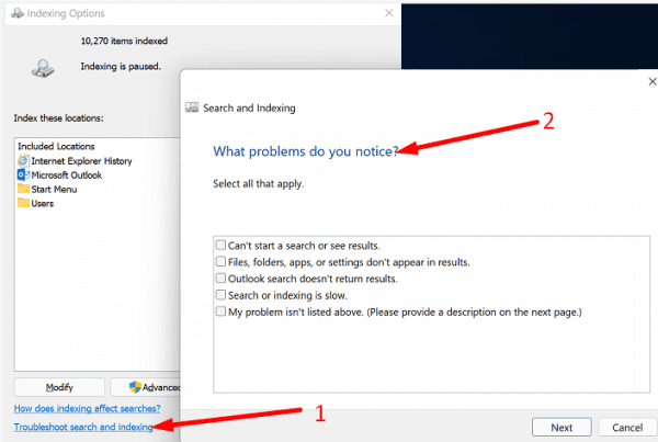 What to Do If Windows 11 Indexing Is Not Working - Technipages