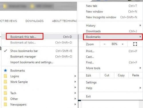 Chrome for Android: How to Bookmark a Site for Later - Technipages