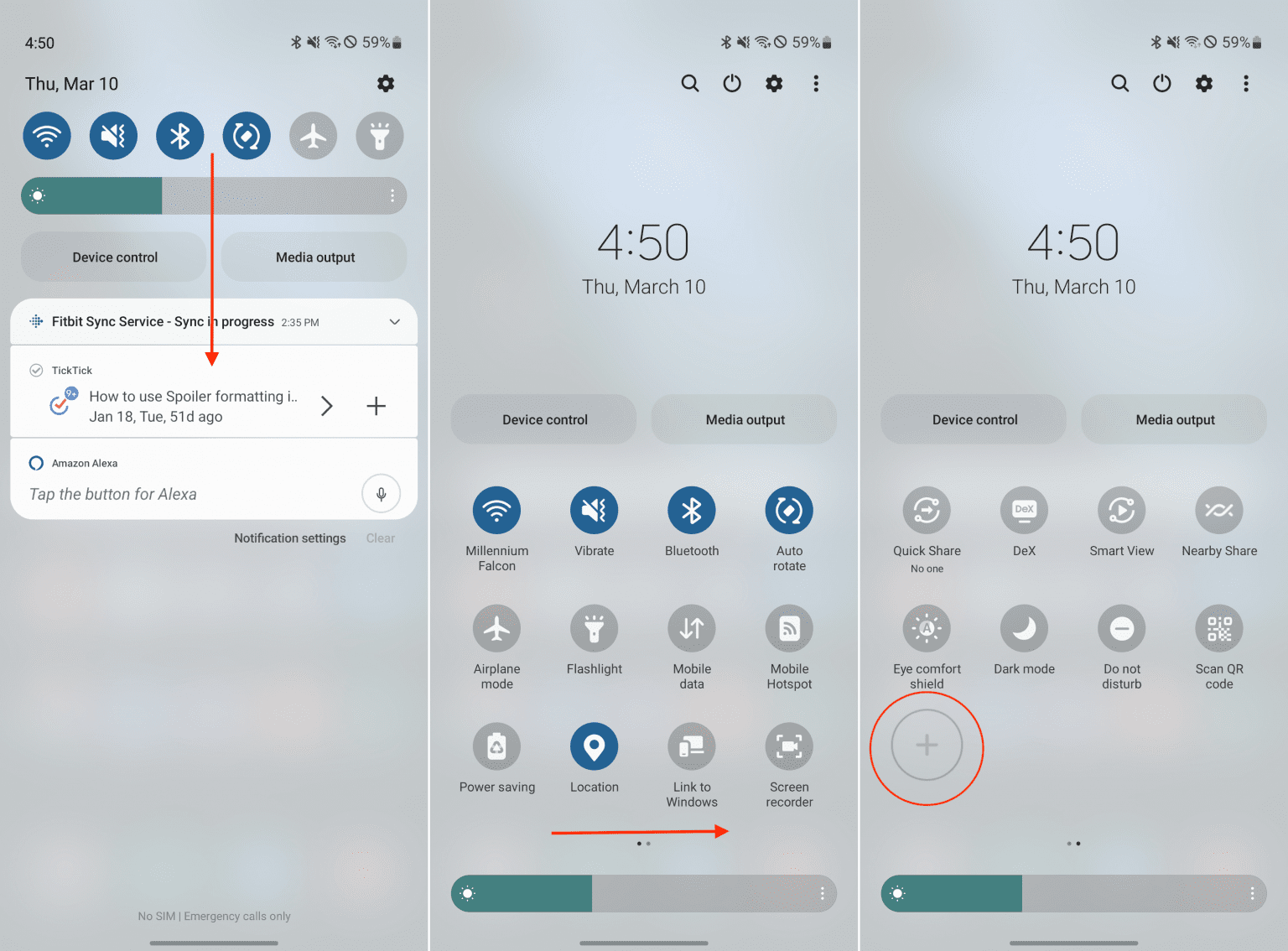 How To Send Texts From Galaxy Tab S8 - Technipages