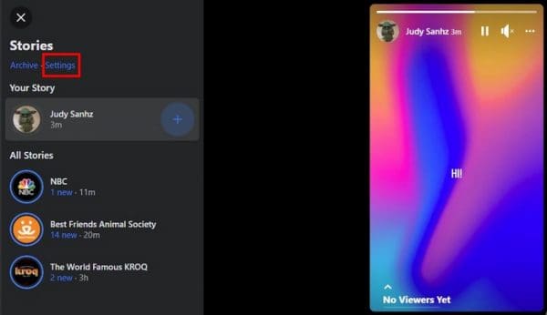 How to Create a Facebook Story - Technipages