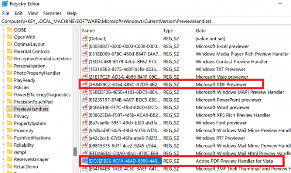 File Explorer: PDF Preview Shows Index File Directory - Technipages