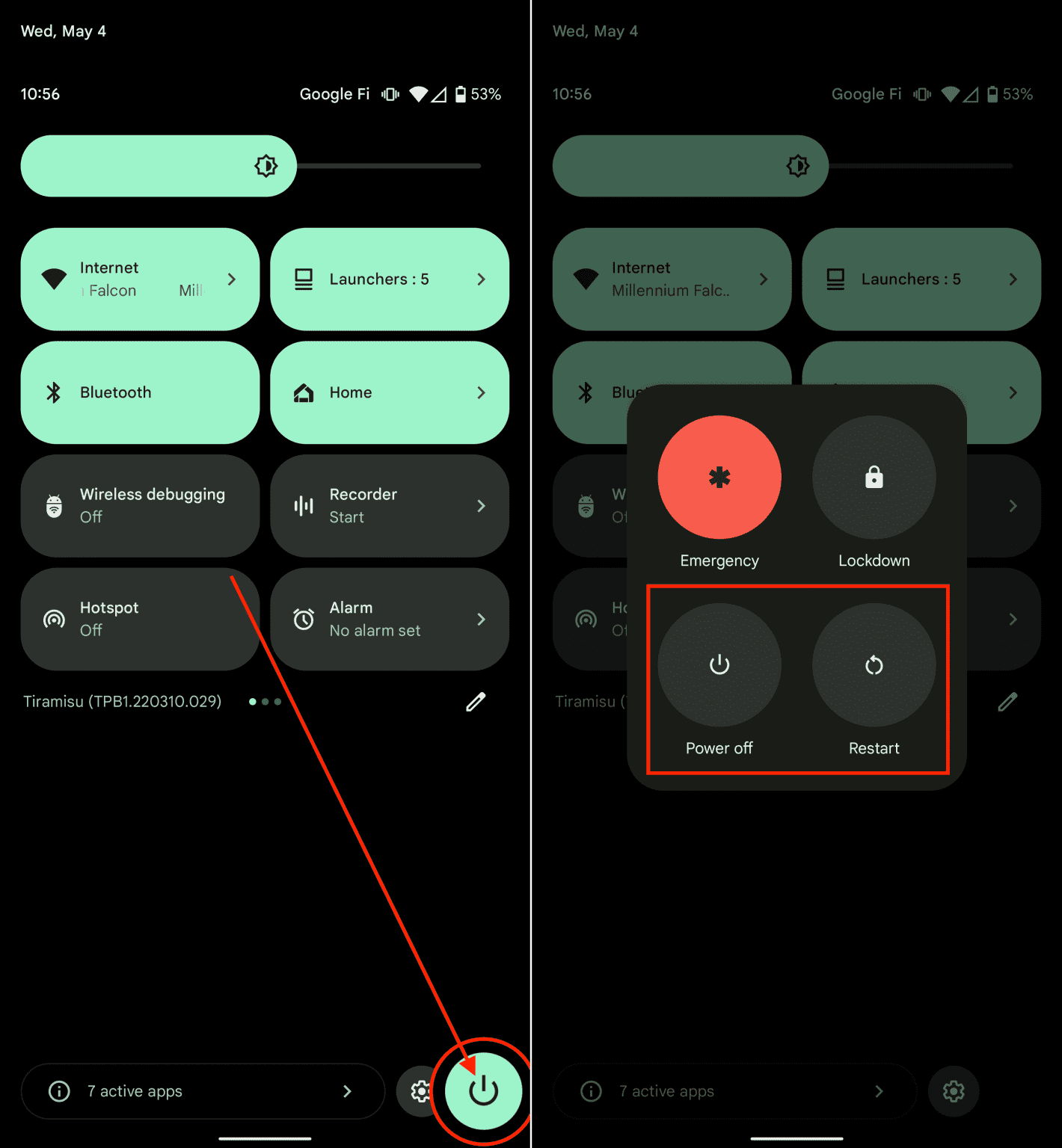 How To Restart Pixel 6 - Technipages