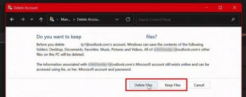 Windows 11: How to Erase an Account - Technipages