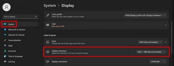 How to Change Display Resolution on Windows 10 and 11 - Technipages