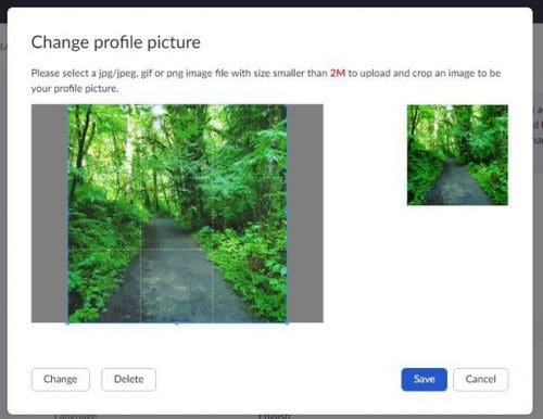 How to Change Your Zoom Profile Picture - Technipages