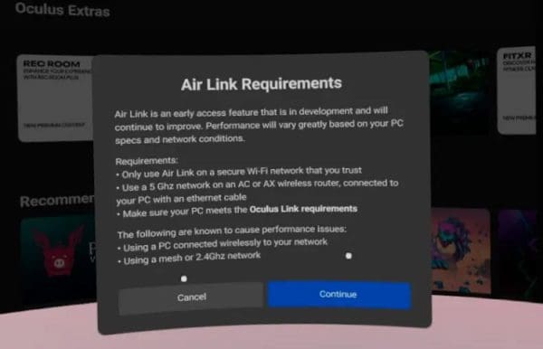 How to Use Oculus Quest 2 Air Link - Technipages