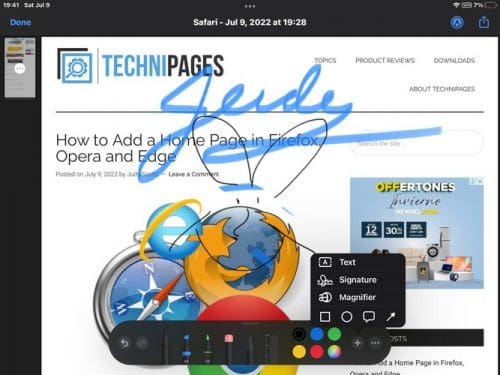 How to Add a Site to Your iPad's Home Page - Technipages